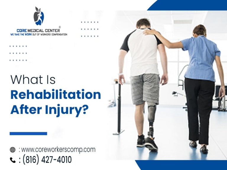 What Is Rehabilitation After Injury? - Core Medical Center